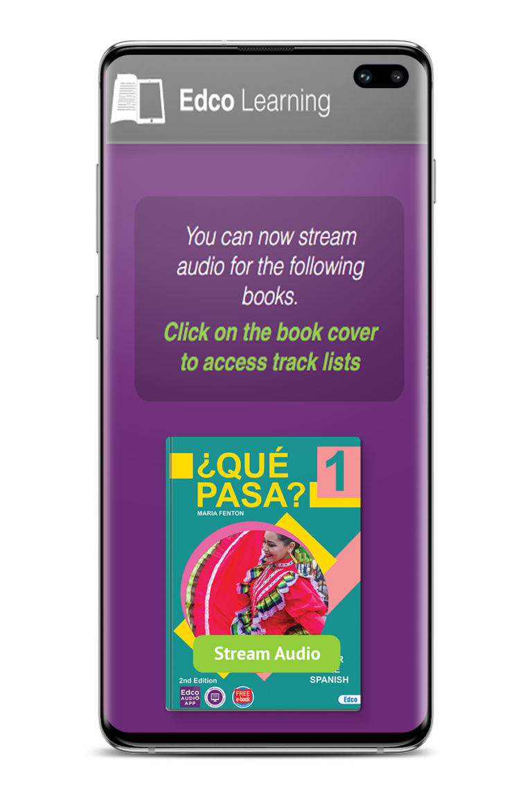Que Pasa 1 – Edco Books and Programmes