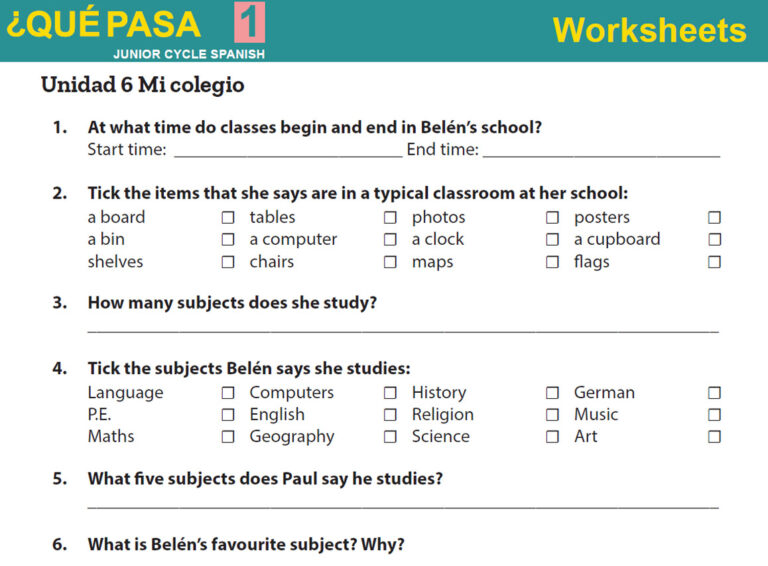 Que Pasa 1 Digital – Edco Books and Programmes