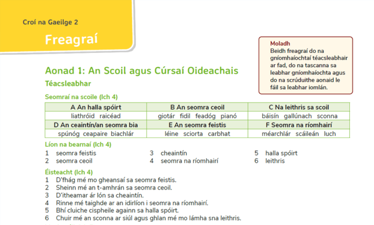 Croí na Gaeilge Digital – Edco Books and Programmes