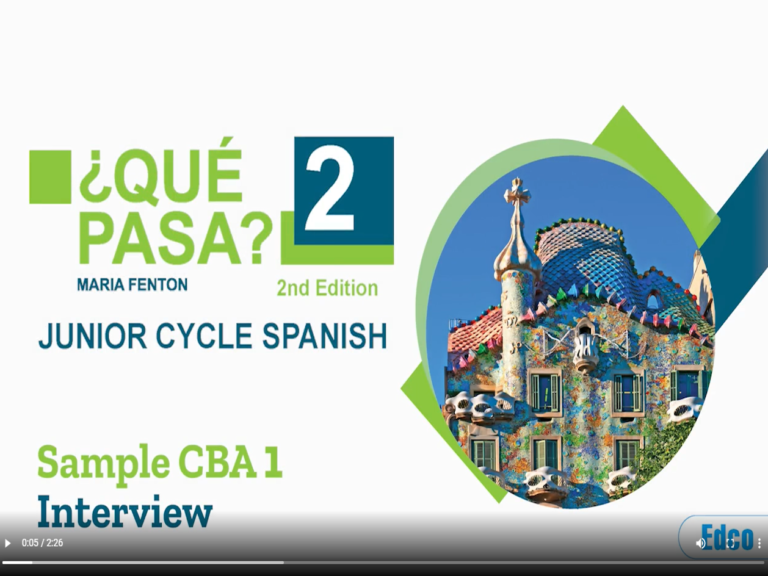 Que Pasa 1 Digital – Edco Books and Programmes